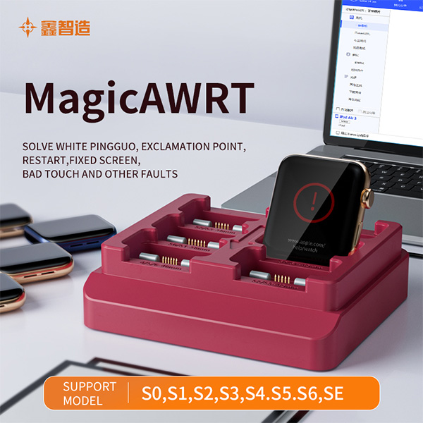 سوکت ریستور و حذف آیکلود اپل واچ Magic AWRT